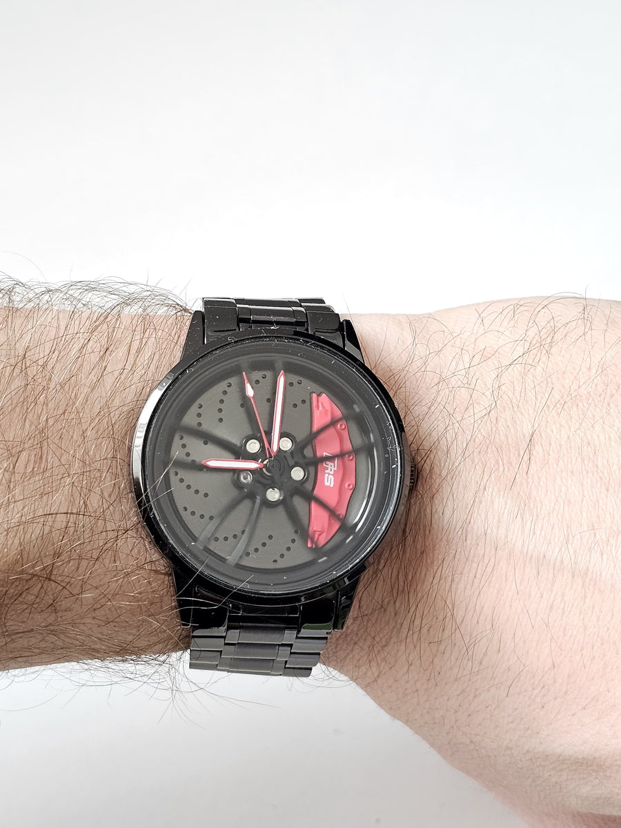 3D Audi Wheel Watch – carwatchshop